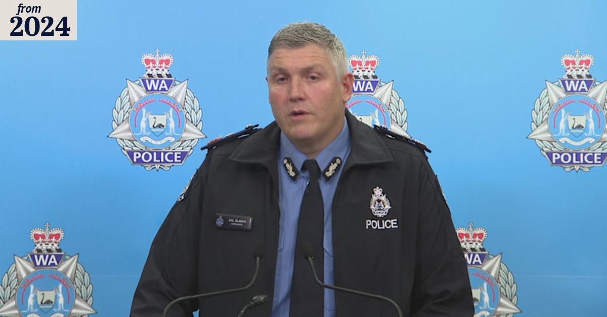 WA Police Commissioner speaks on Floreat double-murder