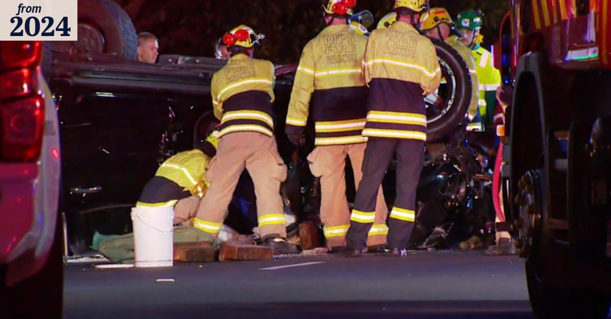 Adelaide man seriously injured after power pole crash