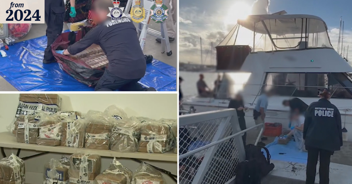 Police arrest 13 as part of biggest cocaine bust in Australian history