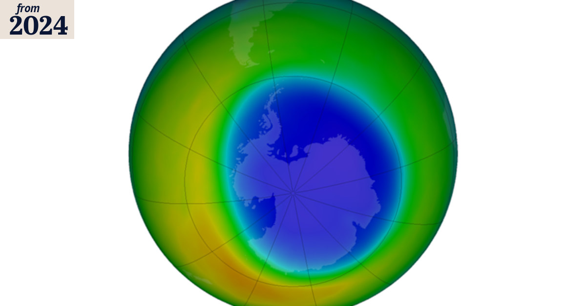 Ozone layer hole formation delayed in 2024
