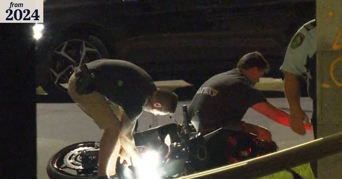 Motorcyclist arrested after crash following alleged pursuit