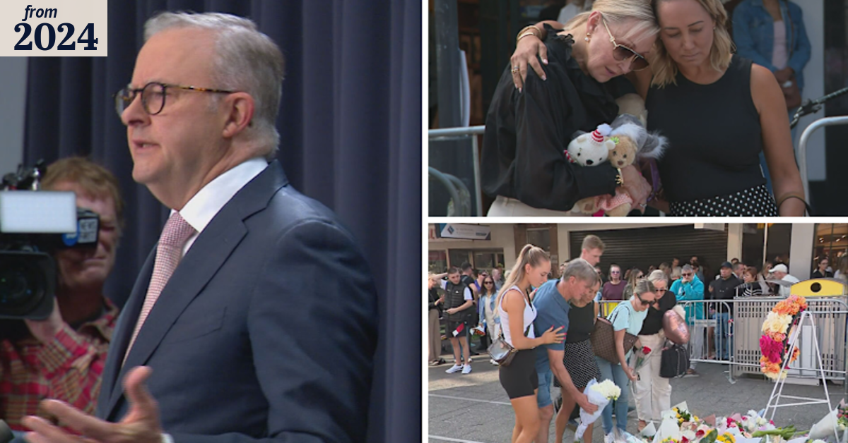 Ash Good's family visits Bondi attack memorial