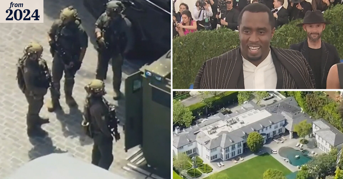 Sean ‘Diddy' Combs claims he's the victim of a 'witch hunt'