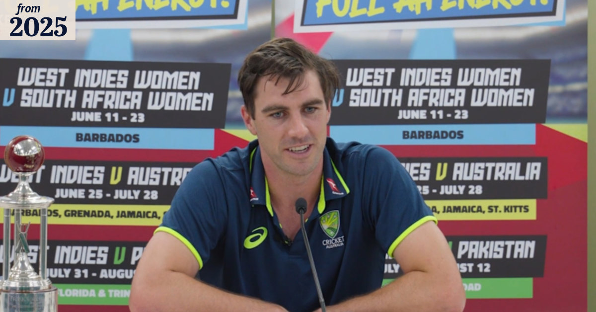 Cummins confirms Aussie Test team