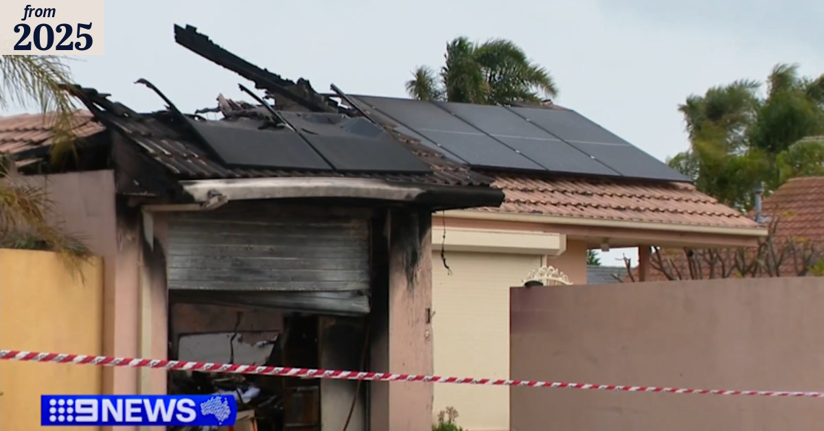 Family forced to flee destructive house fire