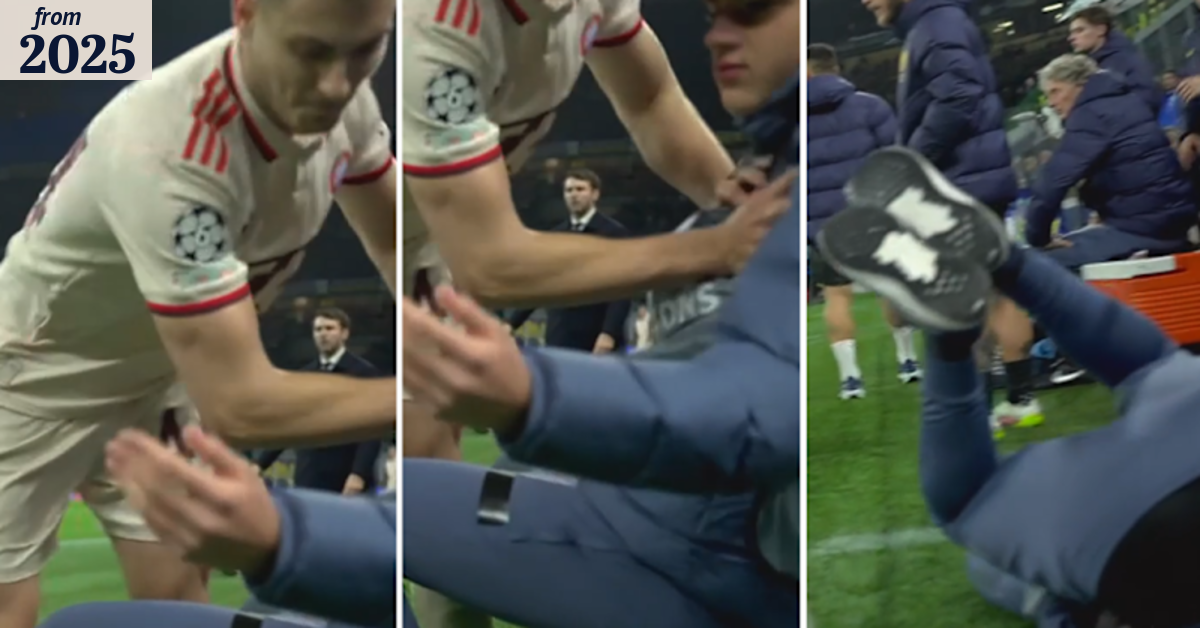 Stanisic pushes Inter ball boy over