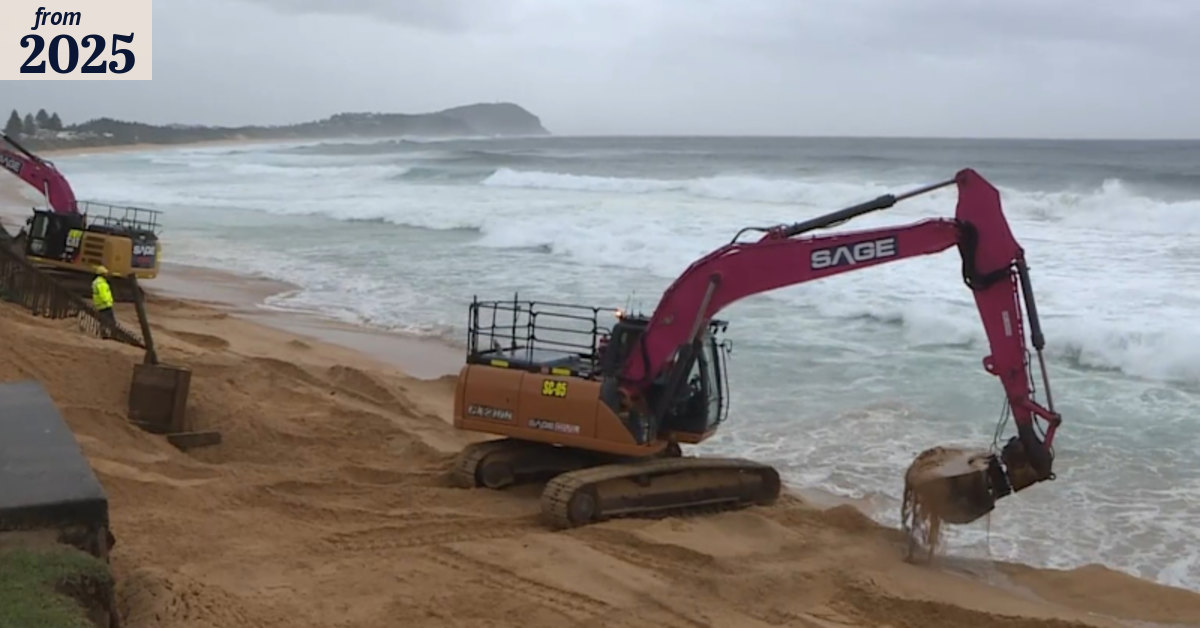 Major clean-up after storm smashes NSW coast