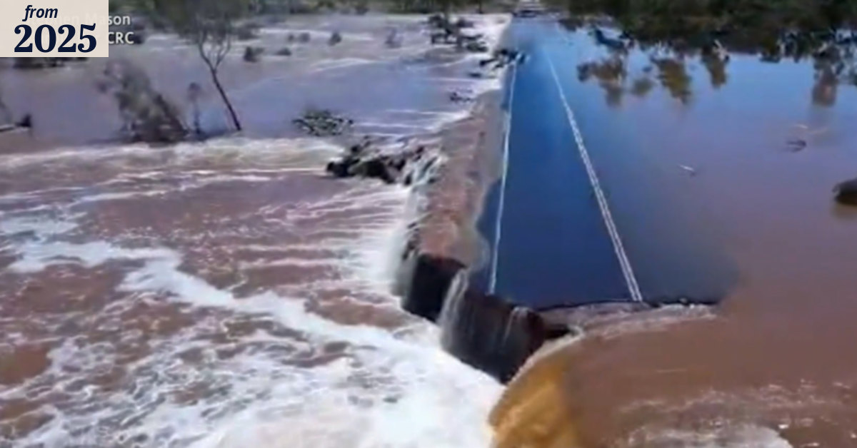 Drone footage reveals damage left by Cyclone Zelia