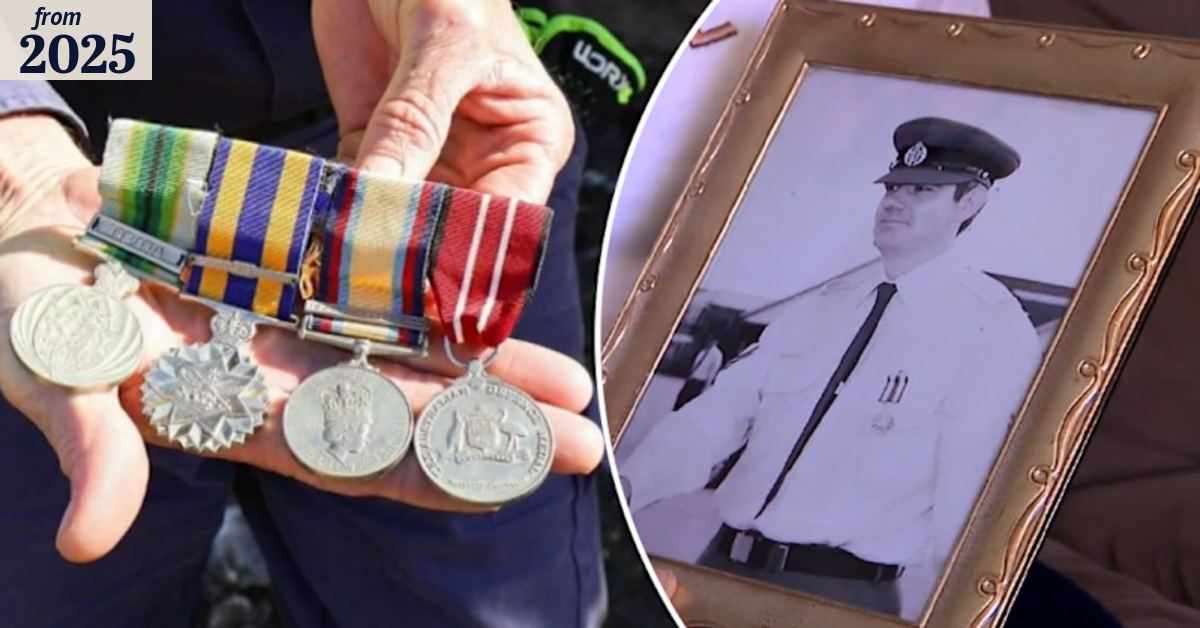 Family’s elation after war medals found in tip