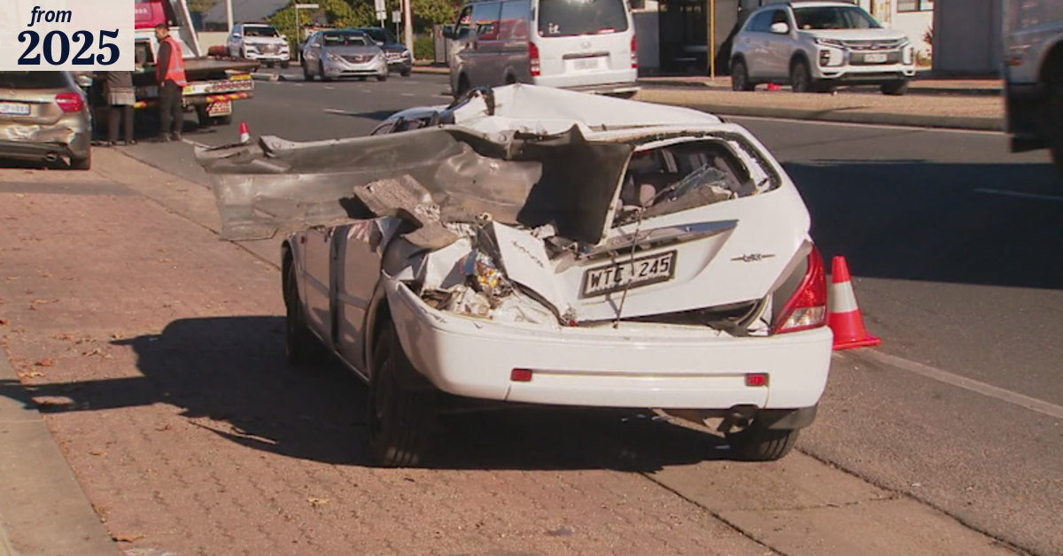 Chaos as six cars involved in Adelaide crash
