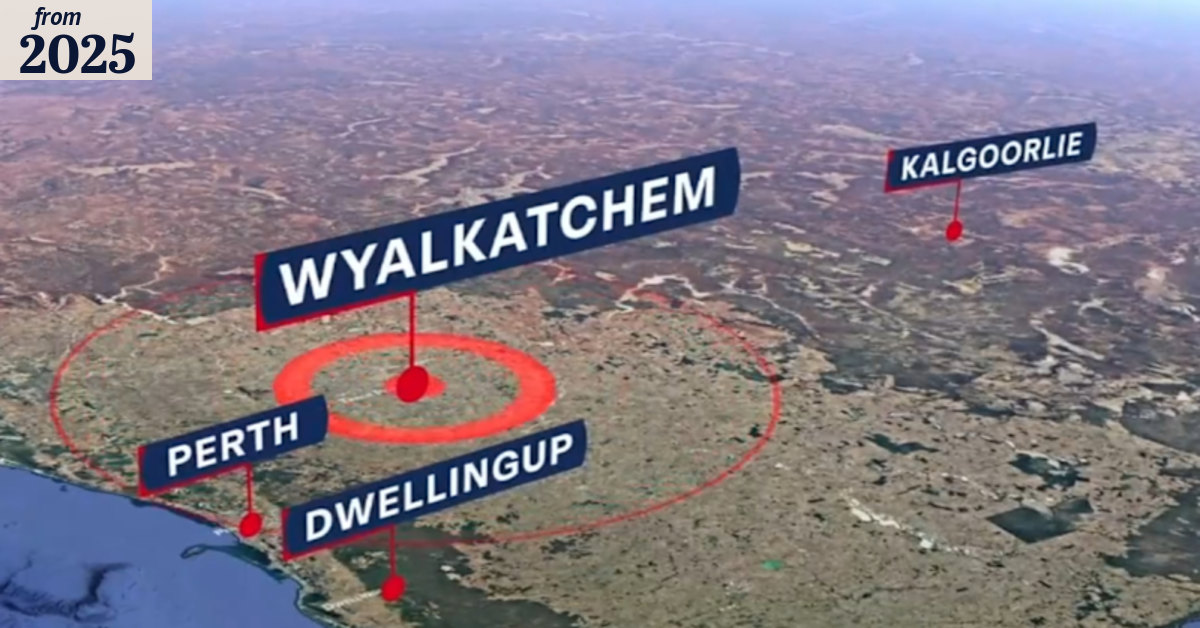 Magnitude 4.8 earthquake felt in parts of WA