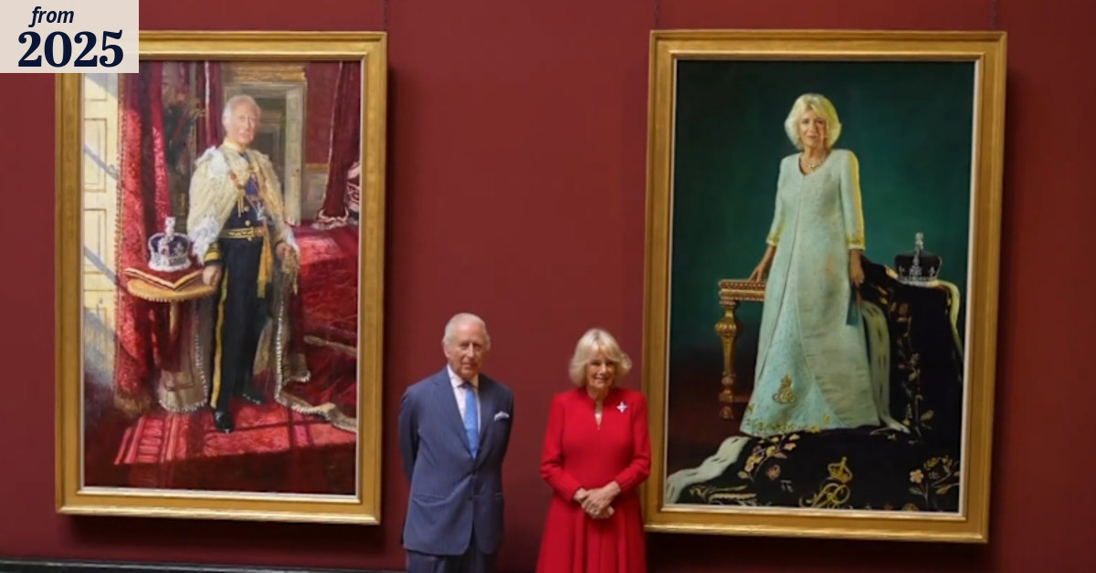 Official coronation portraits of King and Queen unveiled
